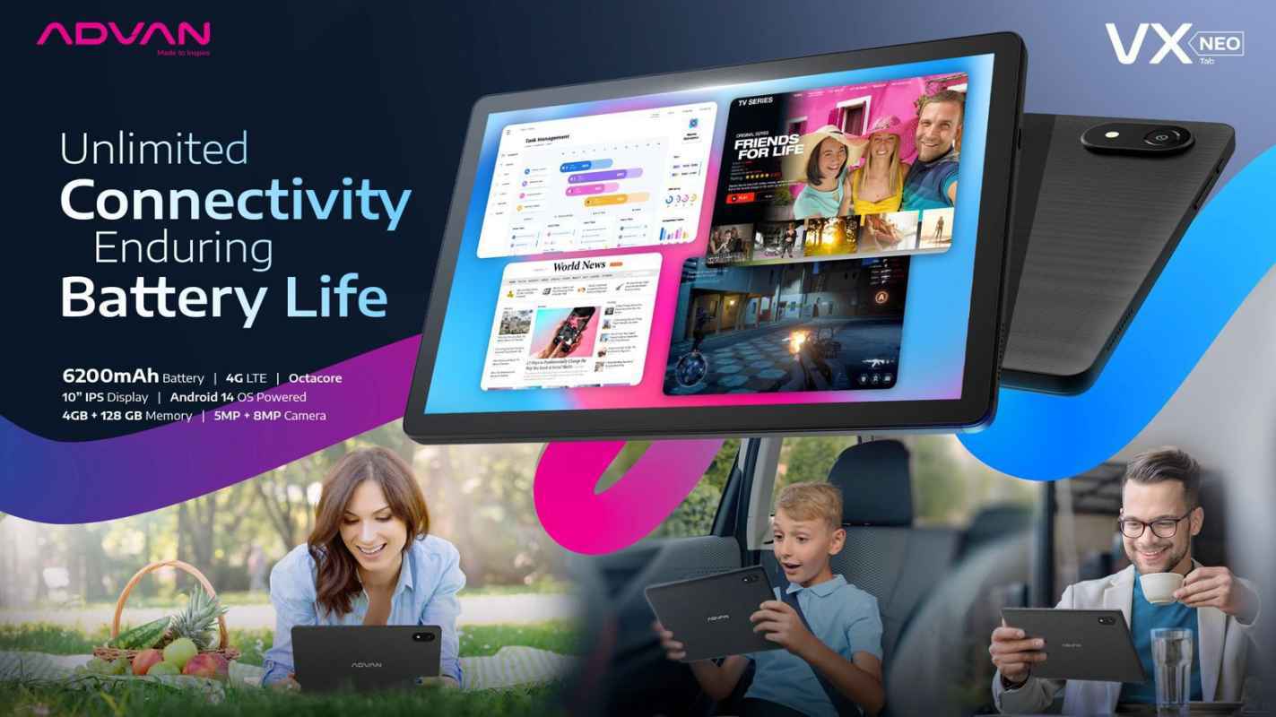 Jual Advan Tab Vx Neo 10 Ips 6200 Mah Octacore 4/128 Gb Di Seller Win ...