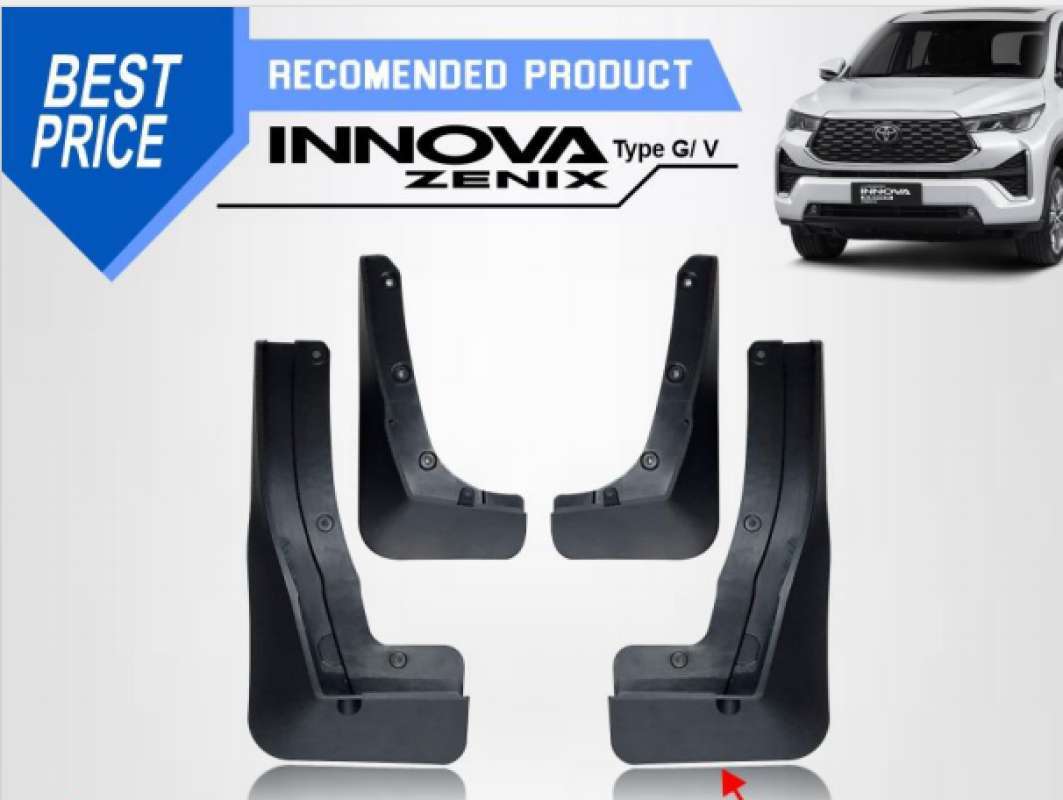 Jual Mud Guard Karpet Lumpur Mobil Innova Zenix Tipe G V Dan Q - Tipe Q ...