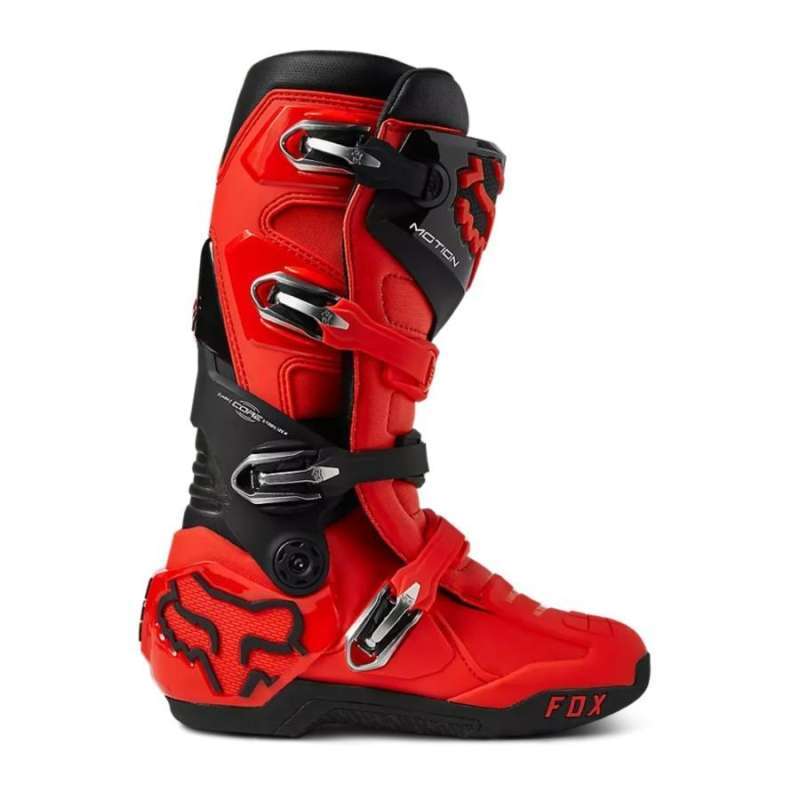Jual Sepatu Fox Motion Flo Red Boots Fox Mx Motion Flo Red Cross Trail ...