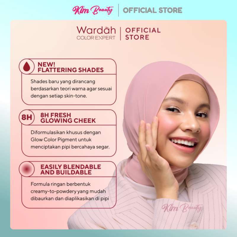 Jual Wardah Colorfit Cream Blush Di Seller Kim Beauty Official Store ...
