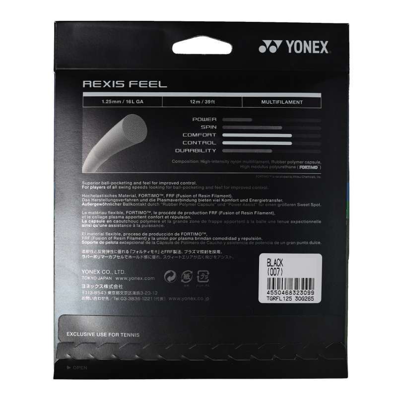 Jual New ! Senar Tenis Tennis Yonex String Rexis Feel 16l 125 Mm ...