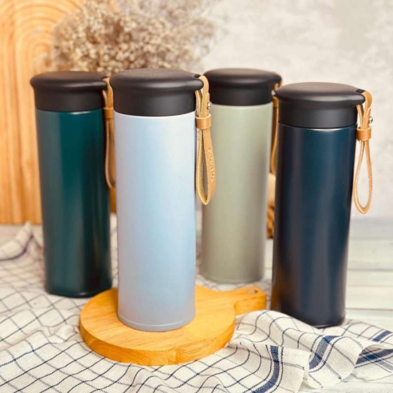 Jual Tumbler Kopi Vacum Thermos Botol Minum Tumbler Termos Air - Pink ...