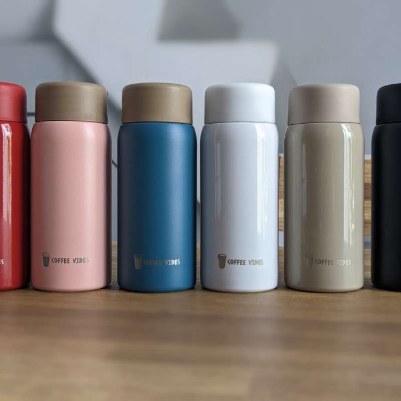 Jual Termos Kecil Mini 150 Ml Bisa Dikantongi Ada Saringannya. Hot Dan ...