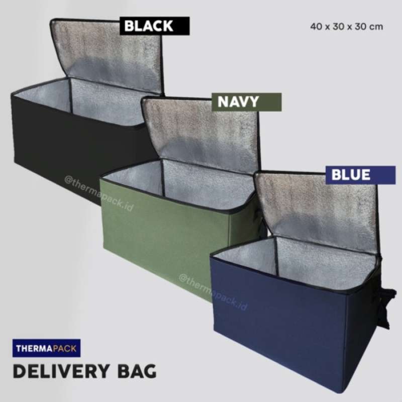 Jual Thermapack Delivery Bag | Tas Aluminium Go Food | Cooler Bag Jumbo ...