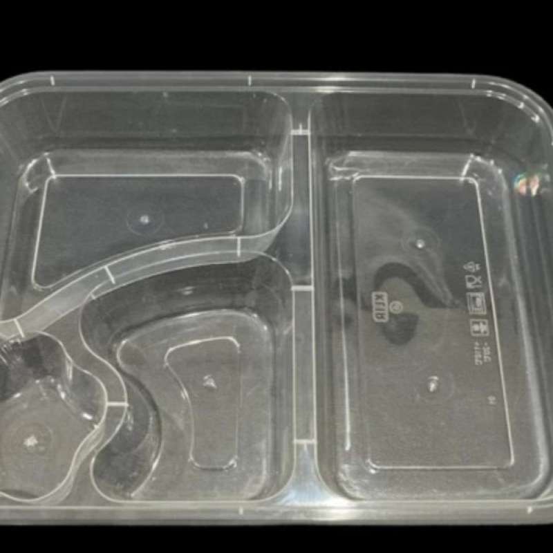 Jual Bento Thinwall Skat 3 , 4 , Bintang/box Nasi Bento Isi 25 Set ...