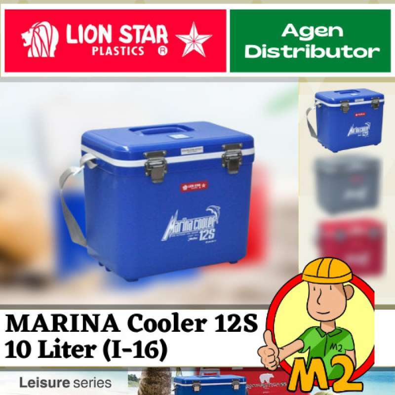 Jual Lion Star I-16 Marina Cooler Box 12s - 10 Liter - Di Seller Crown ...