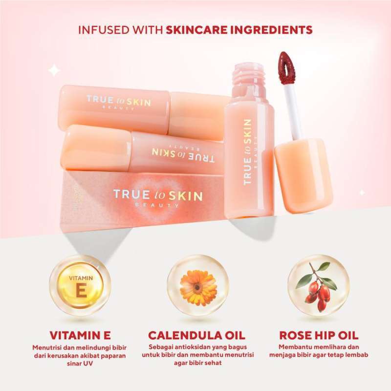 Jual True To Skin - Juicy Glass Tint Bundle (3pcs) - Almond Mauve ...