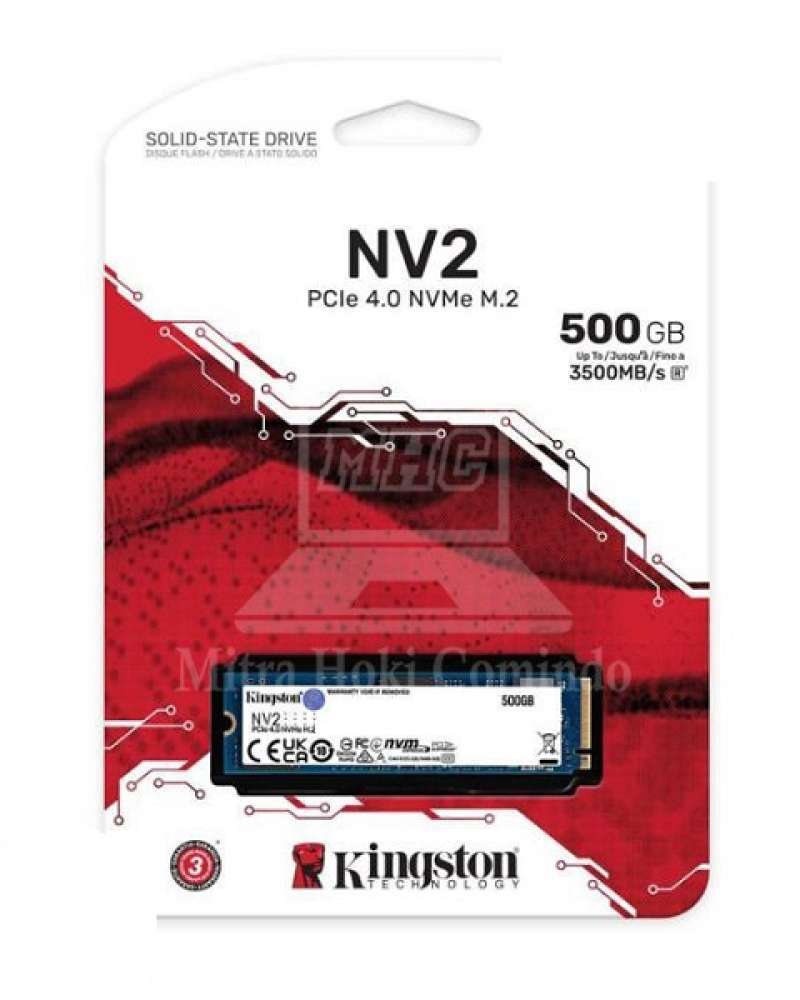 Jual Ssd Kingston 500gb Ssd Nvme Kingston Nv2 500gb M.2 Nvme Gen 4 Di ...