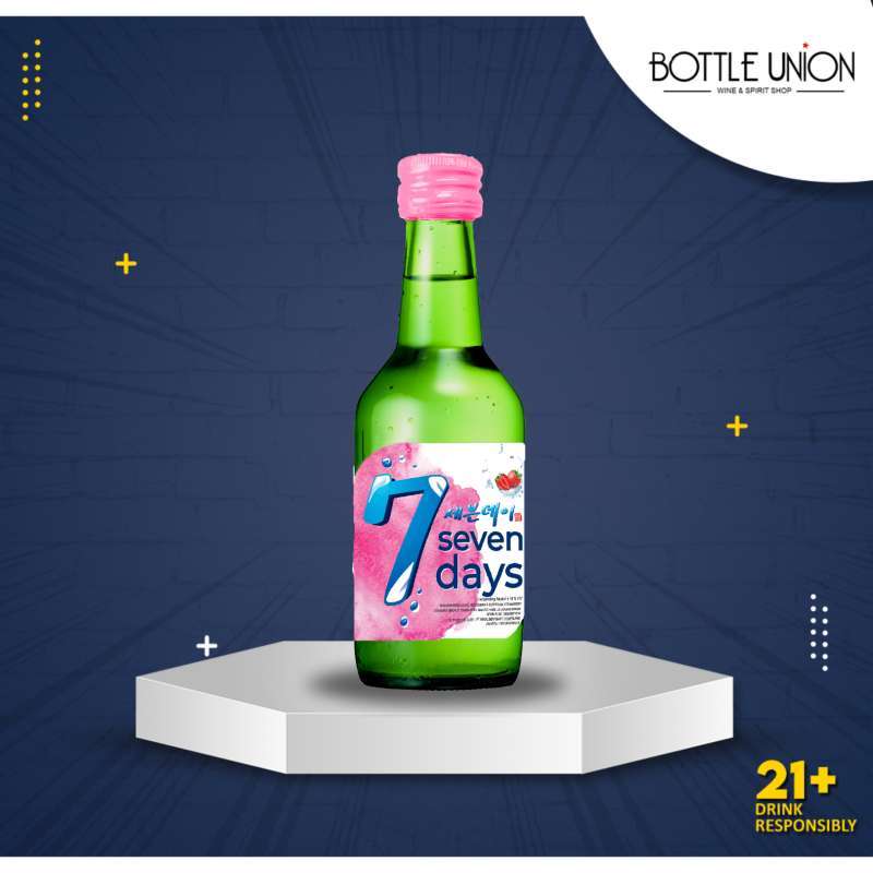 Jual 7 Days Soju Strawberry 360ml Di Seller Bottle Union Lokasari ...
