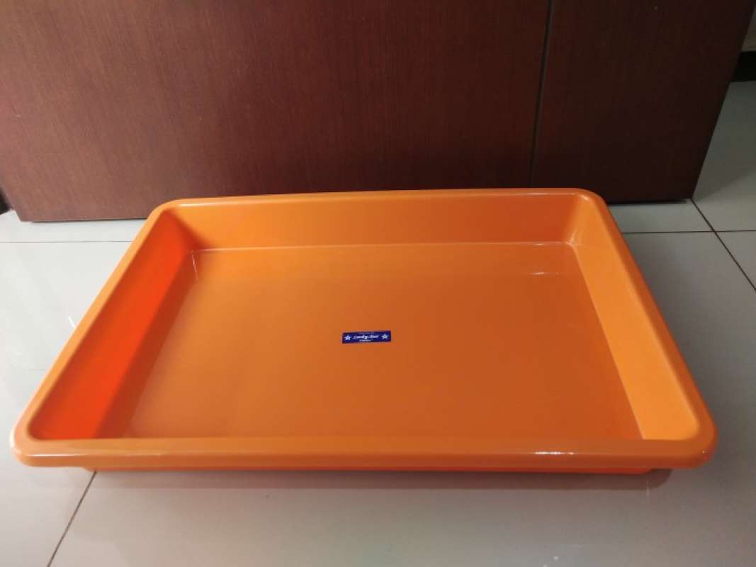 Jual Nampan Segi Besar Warna Plastik Serbaguna Merk Lucky Star 1405 Uk ...