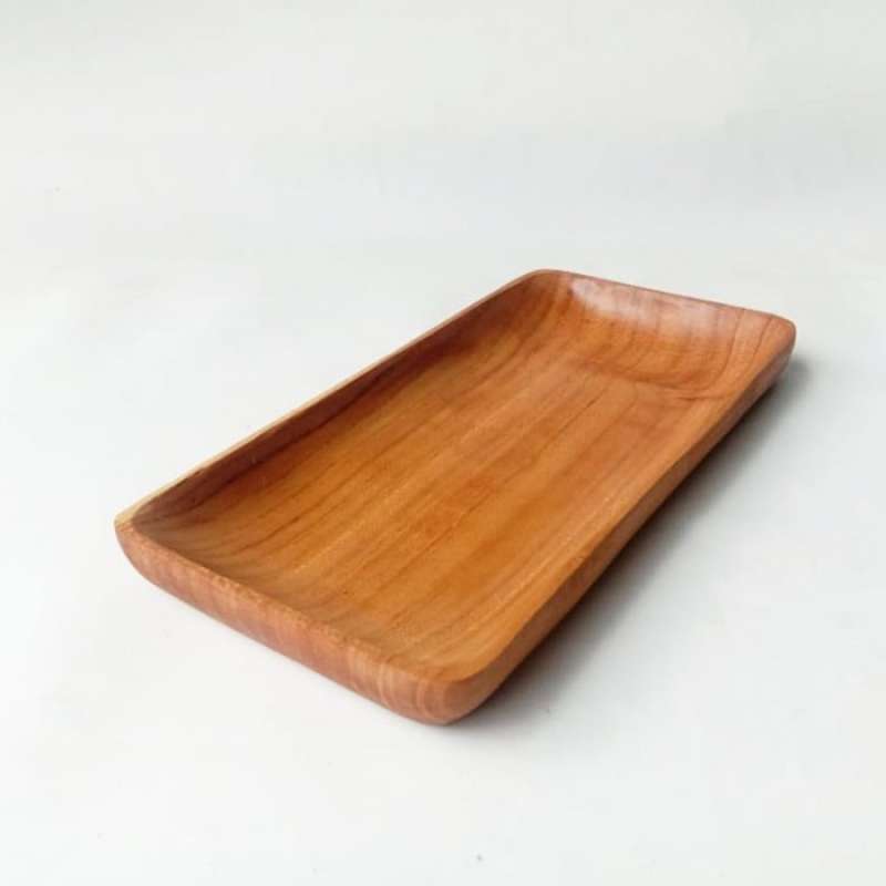 Jual Aruna Wooden Serving Tray Set / Nampan Kayu / Coofee Tray / Bill ...