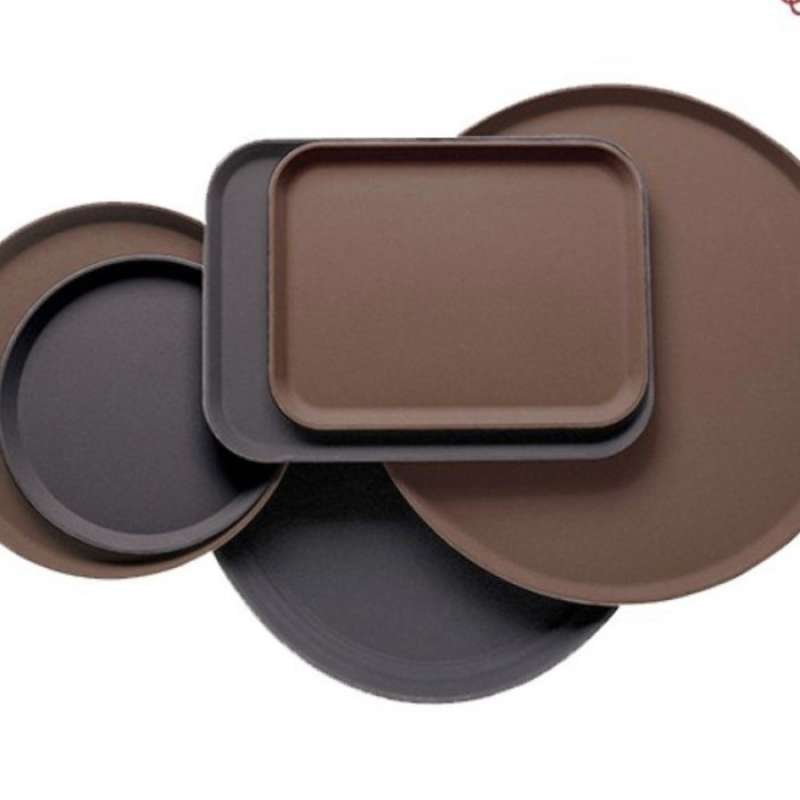 Jual Tray Restaurant Anti Slip Baki Segi Square Karet Standard Hotel ...