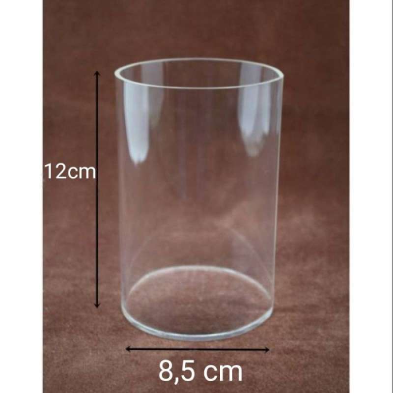 Jual Selongsong Kaca/ Botol Bolong / Tabung Silinder Kaca / Botol ...