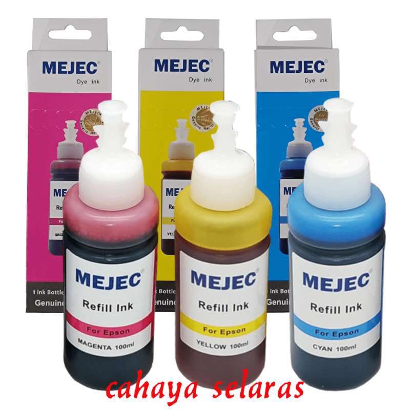 Promo Tinta Mejec Epson 100ml Diskon 20% Di Seller Cahaya Selaras ...