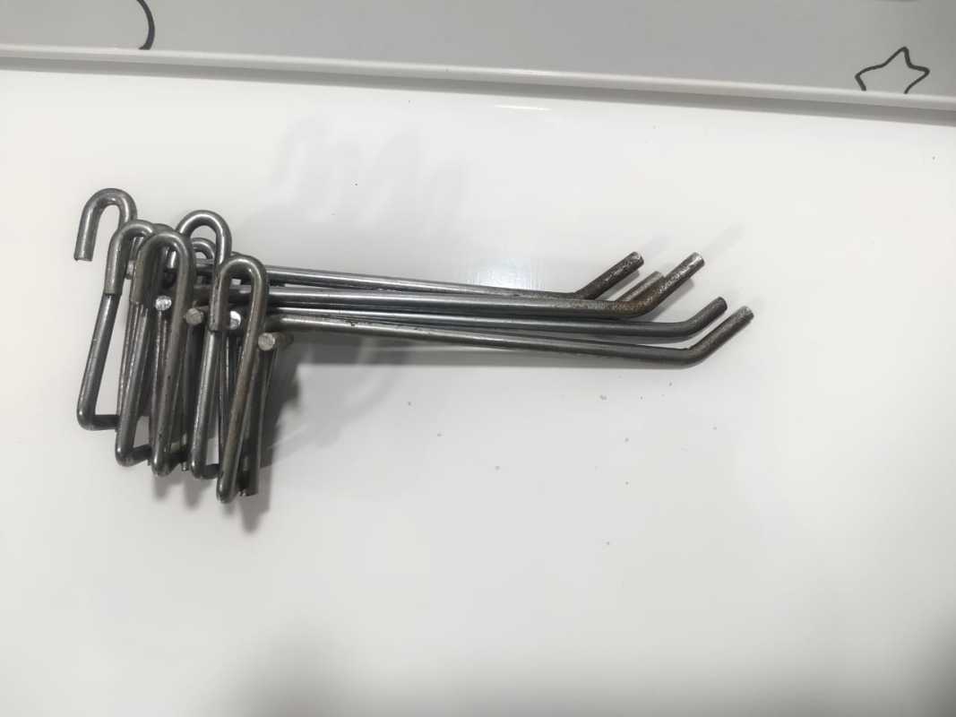 Jual 5 Pcs Cantolan Second RAM Croom Besi 5mm/gantungan Display ...