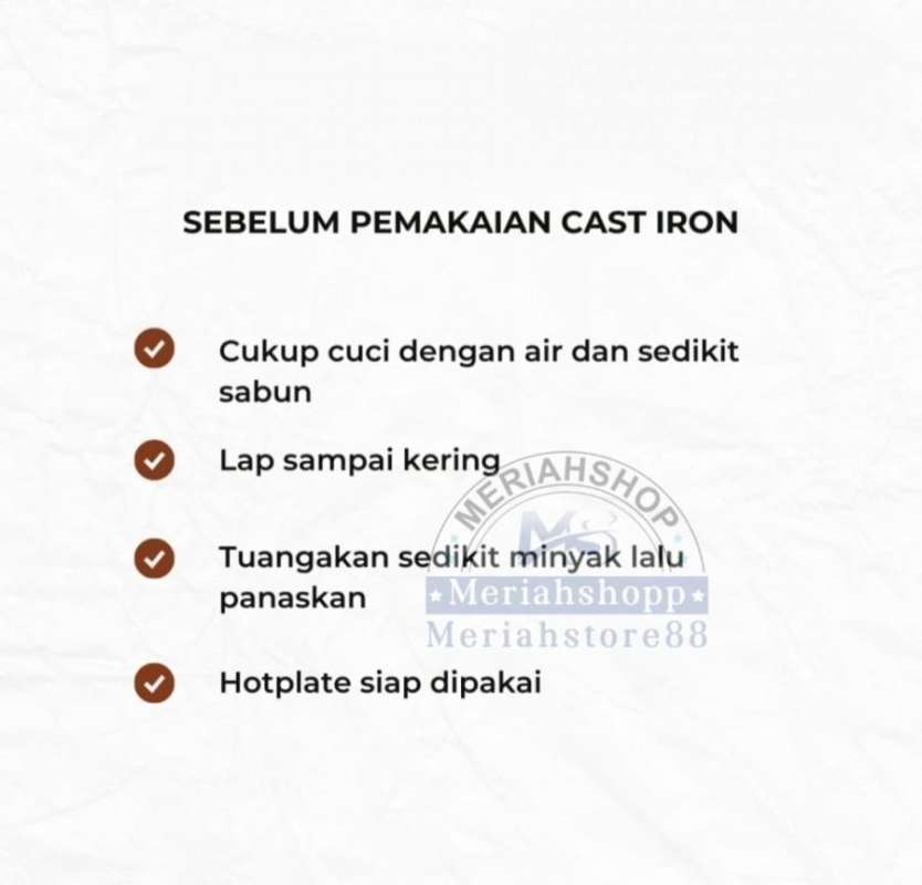 Jual Hotplate Hot Plate Sapi Buffalo Piring Steak Grill Die Cast Iron ...