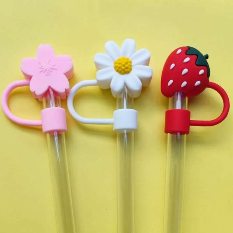 Jual Premium Stanley 10mm Motive3 Reusable Silicone Straw Topper Tutup ...