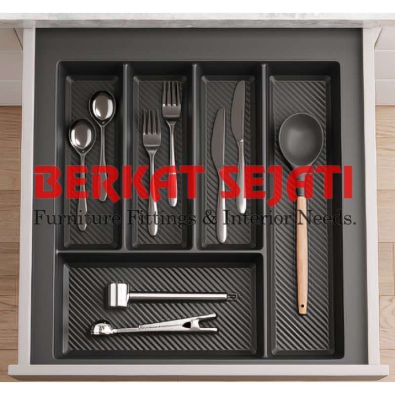 Jual Rak Sendok Garpu Vitco Ag 50 Abu Sekat Laci Dapur Alat Tulis ...