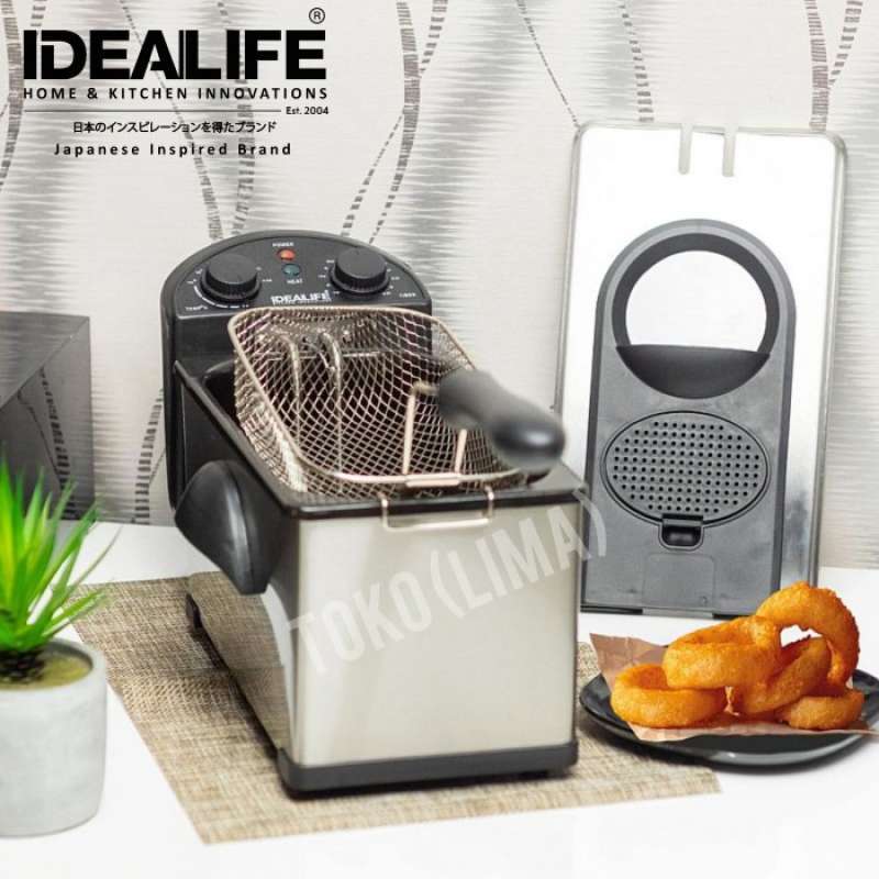 Jual Deep Fryer Idealife Il 200 Df Listrik Penggoreng Kentang Ideal ...
