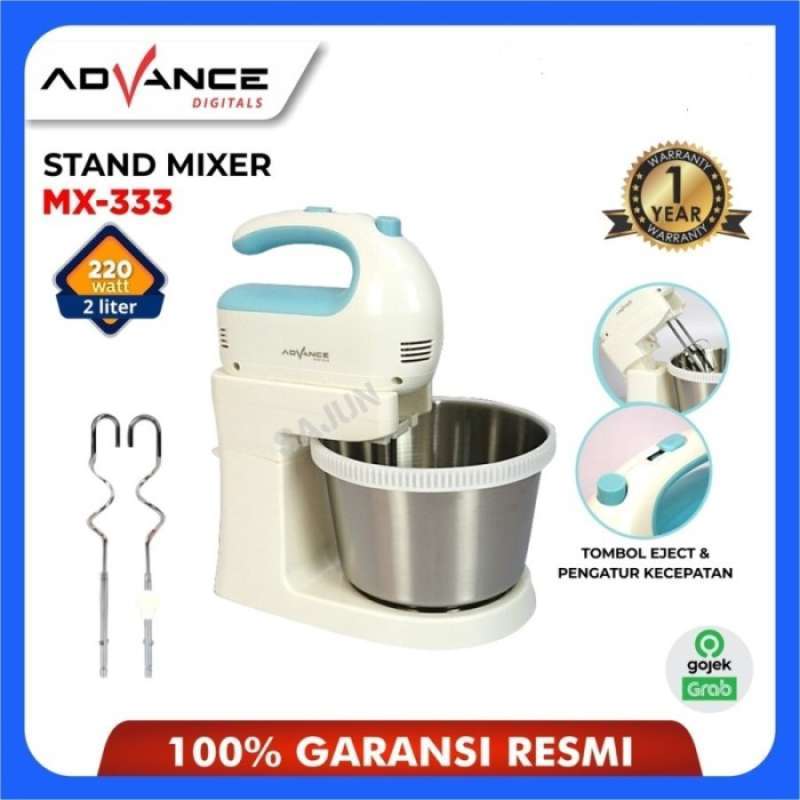 Promo Advance Stand Mixer Mx-333 Standing Mixer 200w Diskon 23% Di Seller Zenkou Store - Tegal ...