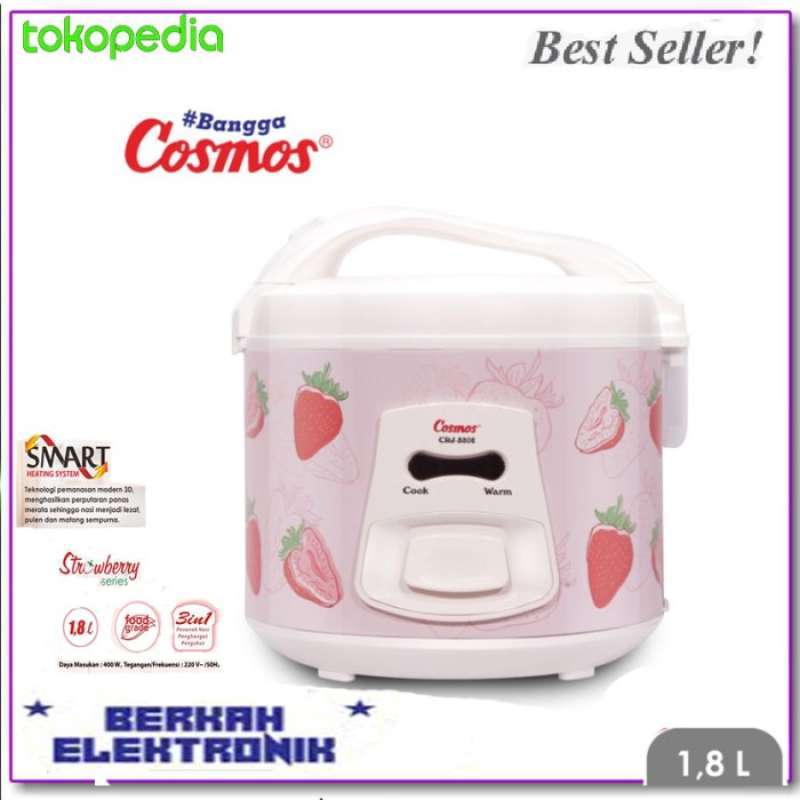 Promo New Cosmos Magic Com Crj 3302 S Rice Cooker Strawberry 1.8liter ...