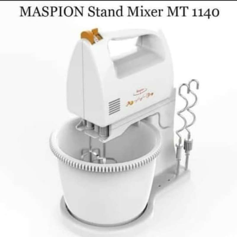Promo Maspion Mt-1140 Stand Mixer/pengaduk Berdiri 2liter Diskon 23% Di ...