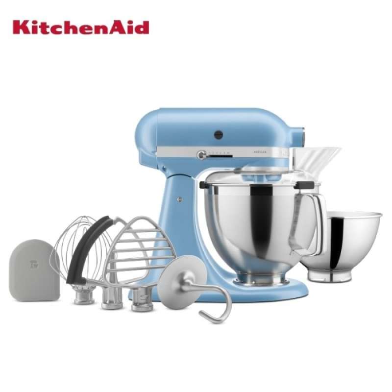 Promo Kitchenaid Artisan Stand Mixer Velvet Blue 5ksm195psnvb - 4.8l ...