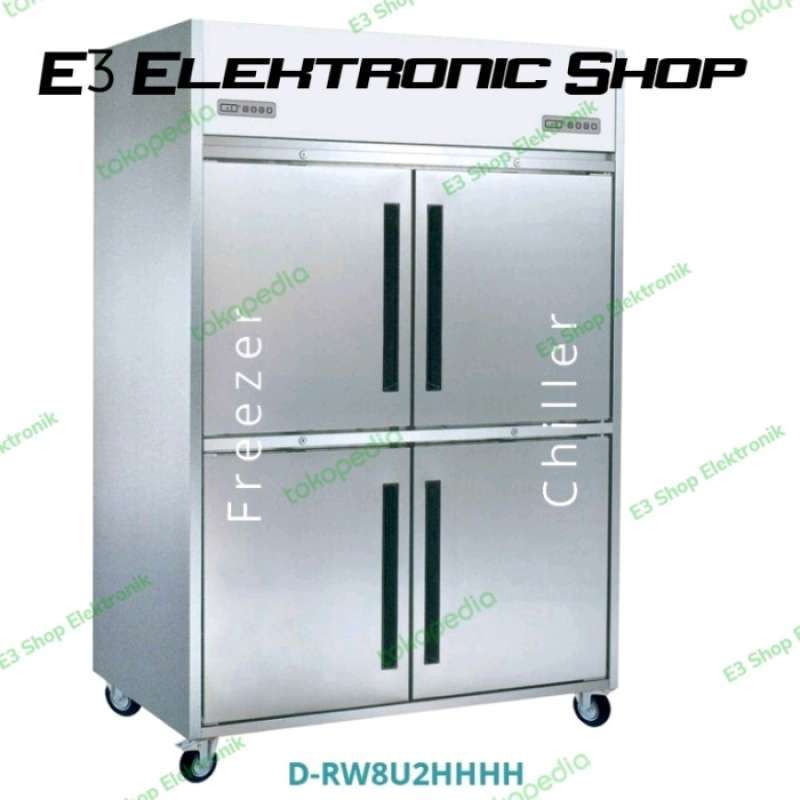 Promo Gea Upright Combi Freezer + Chiller D-rw8u2hhhh Pendingin Pembeku ...