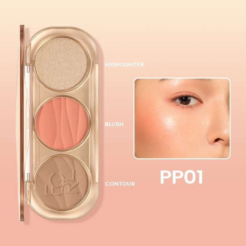 Promo [new]focallure Pro-sculpt 3-in-1 3d Palette Highlighter & Contour ...