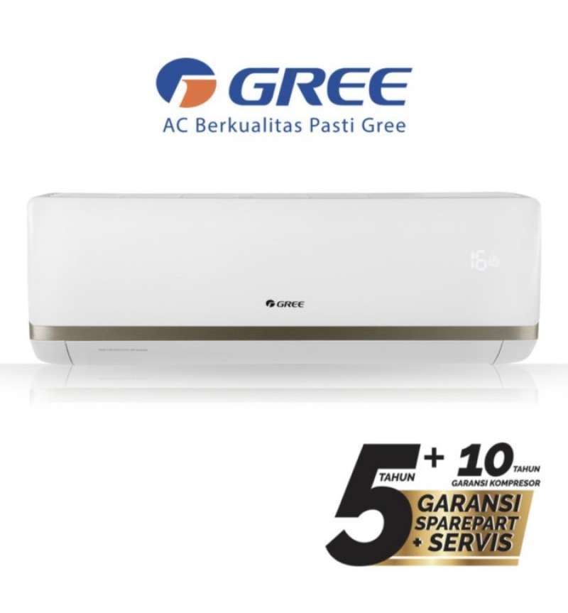 Jual Air Conditioner Gree Ac 1/2 Pk Standard Gwc-05moo55 Non Inverter, Warna Plus Pasang ...