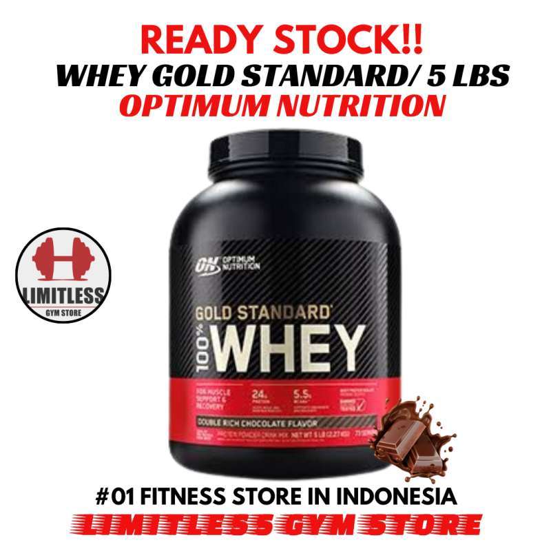 Promo On Whey Gold Standard 5 Lbs - 2.2700 Gram By Optimum Nutrition Wgs - Chocolate Diskon 8% ...