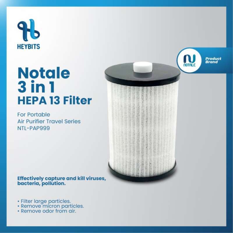Promo Notale Replacement Hepa 13 Filter Portable Air Purifier Travel ...