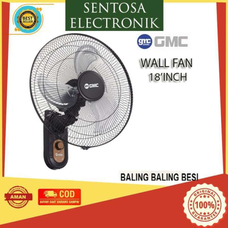 Promo Gmc 519 Kipas Angin Dinding Besi Wall Fan 18 Inch Garansi Diskon ...