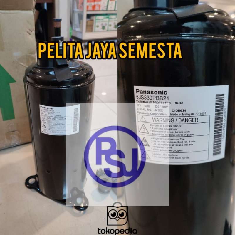 Promo Kompresor Panasonic 5js330pbb21 / Compressor Panasonic 5js330pbb21 Diskon 23% Di Seller ...