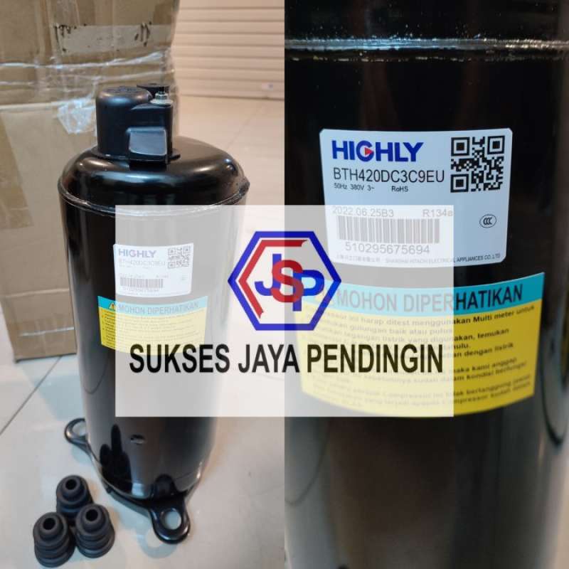Promo Compressor Highly Bth420dc3c9eu R134a / Kompresor Highly ...