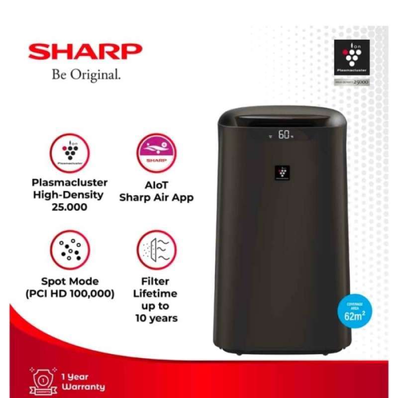 Promo Sharp Air Purifier & Humidifier Plasmacluster Ki-l80y-t With Alot ...