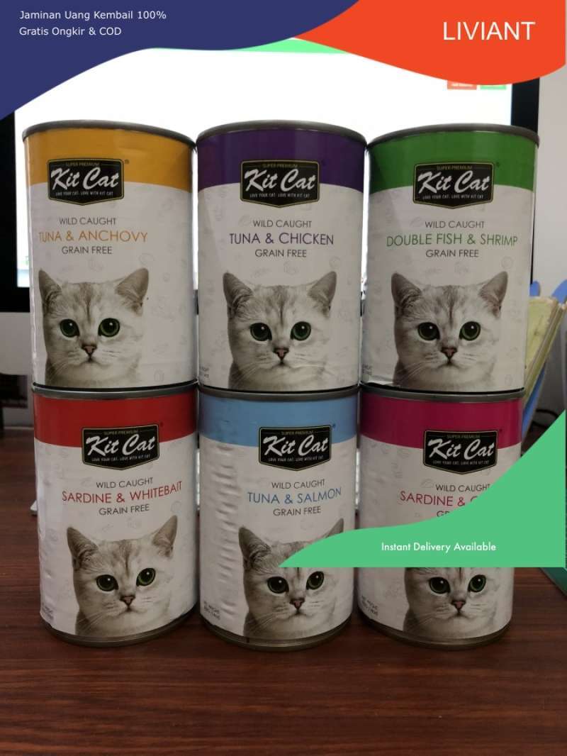 Promo Kit Cat Wetfood / Sejenis Whiskas Kaleng / Kitcat Cat Food ...