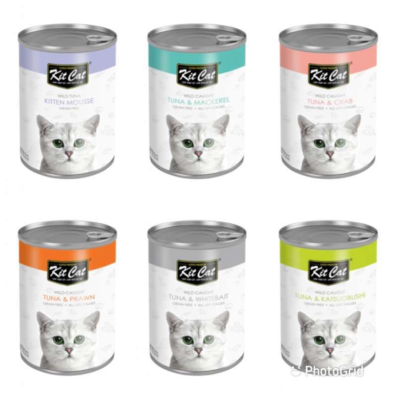 Promo Kit Cat Wetfood / Sejenis Whiskas Kaleng / Kitcat Cat Food ...