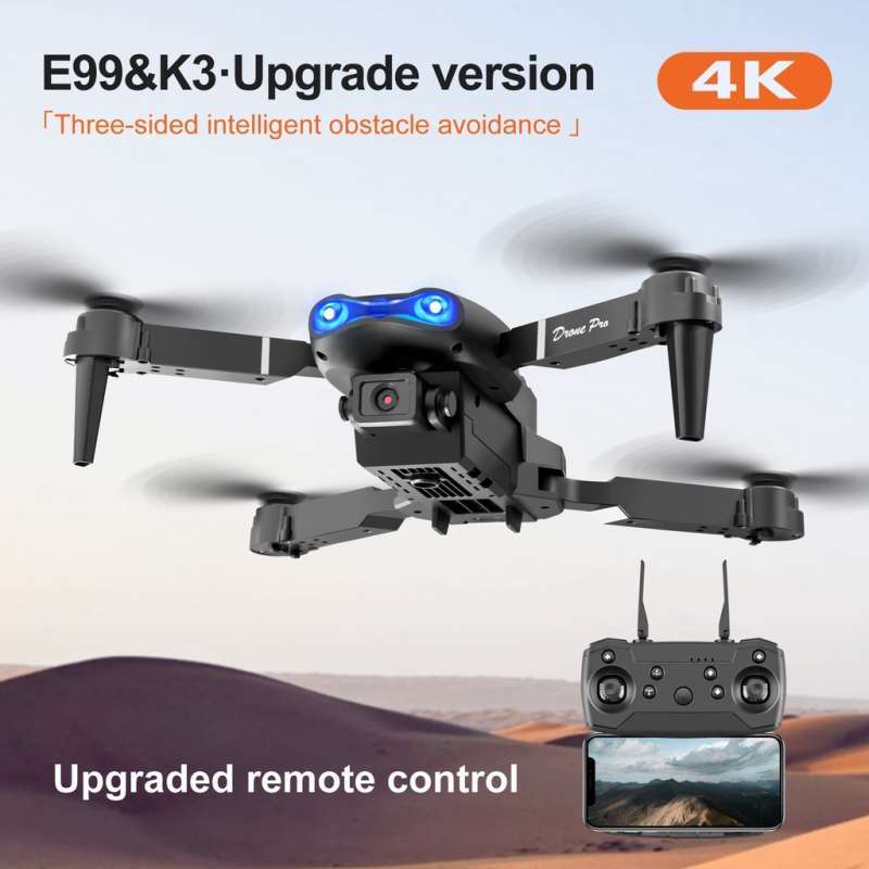 Jual Drone E99pro 4k Dual Kamera Jarak Jauh 5km Avoid Obstacles ...