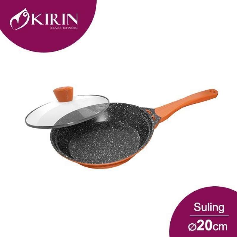 Promo Kirin Diecast Frypan Suling / Frypan Induksi + Penutip Kaca 4 ...