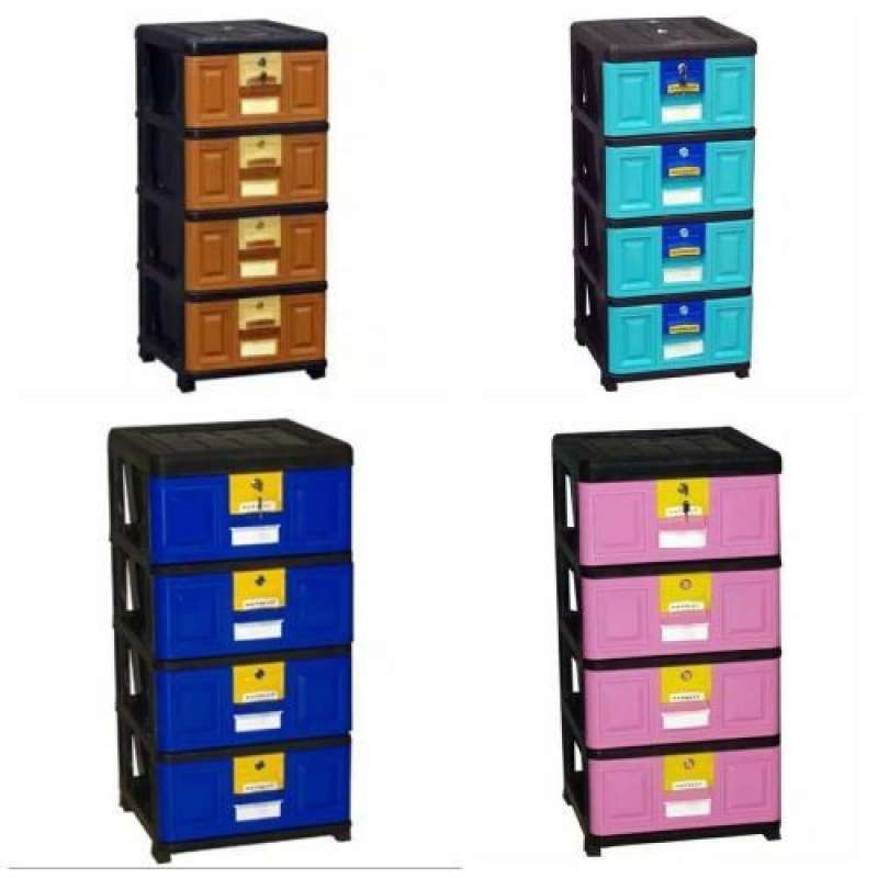 Promo Napoly 4 & 5 Susun Stb Warna | Container Laci |tempat Pakaian ...