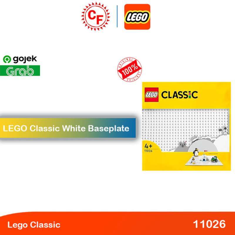 Jual Lego Classic White Baseplate 11026 Di Seller Hemat Bogor (hb ...