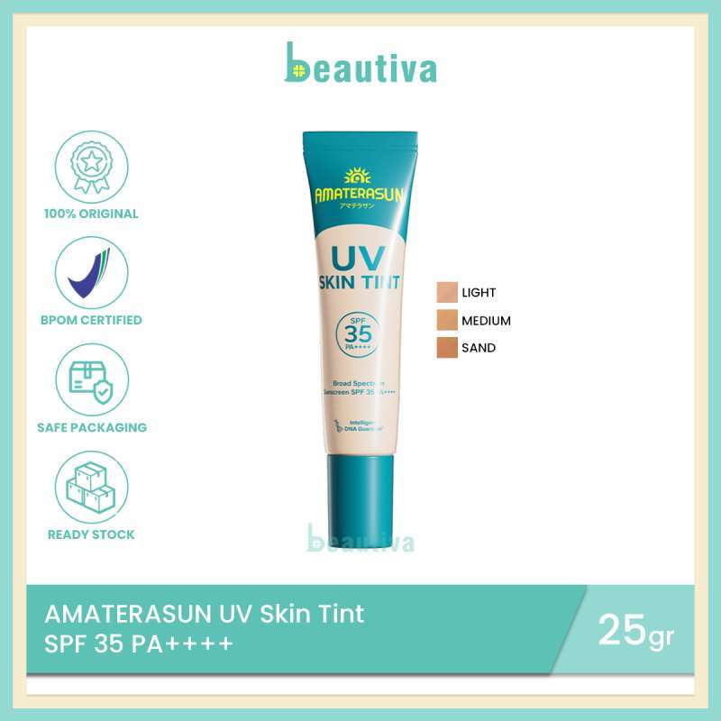 Promo Amaterasun Uv Skin Tint Spf 35 Pa++++ Diskon 12% Di Seller ...