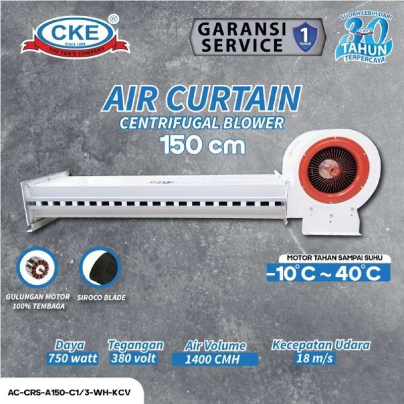 Jual Cke Air Curtain Cold Storage Room Tirai Udara Ruangan Pendingin ...