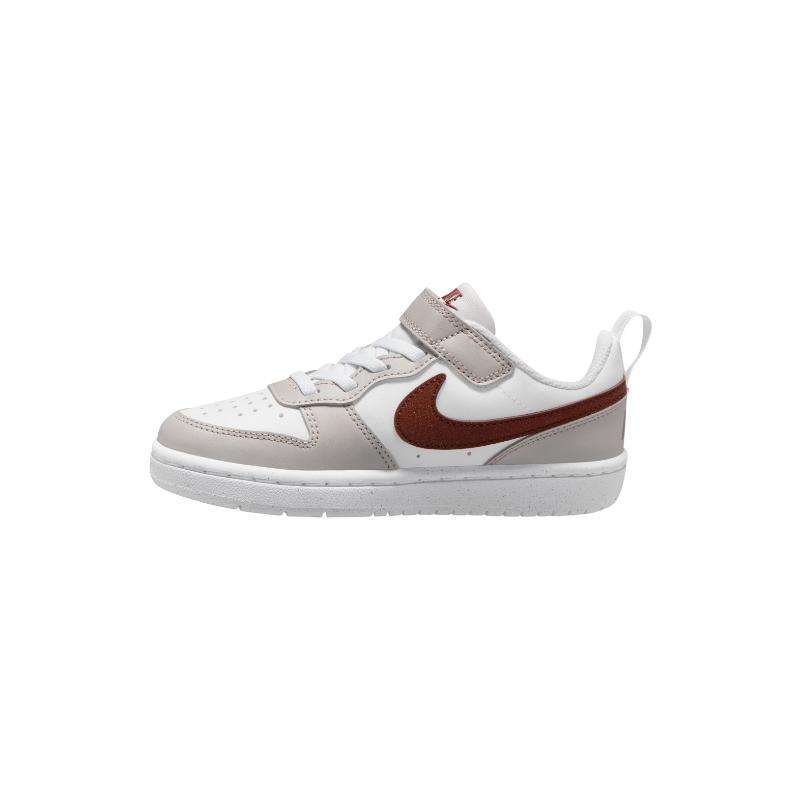 Promo Nike Court Borough Recraft Little Kids Shoes (fz4522-100) Diskon ...