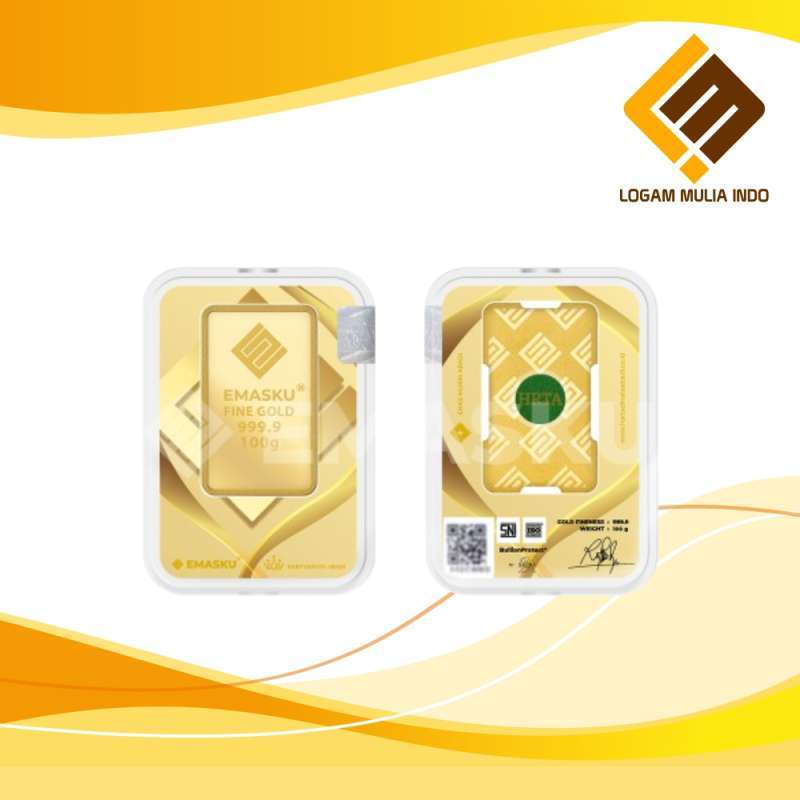 Promo Logam Mulia Emasku - 100 Gram Diskon 5% Di Seller Logam Mulia ...
