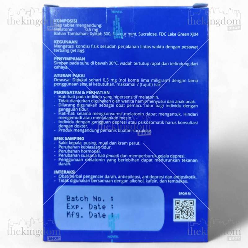 Jual Nutrafor Melatonin /6 Obat Mint Herbal Suplemen Supplement ...