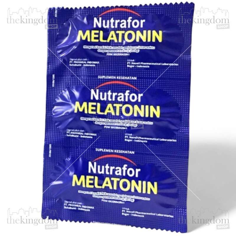 Jual Nutrafor Melatonin /6 Obat Mint Herbal Suplemen Supplement ...