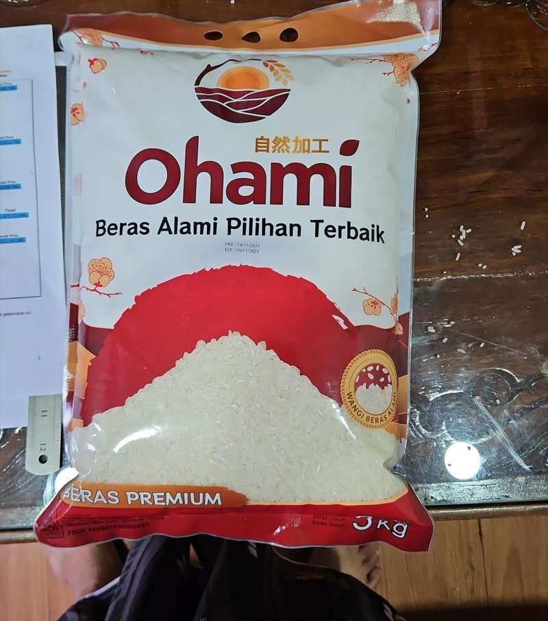 Jual Ohami Beras Wangi Premium Pulen 5 Kg Di Seller Healthycornersby ...