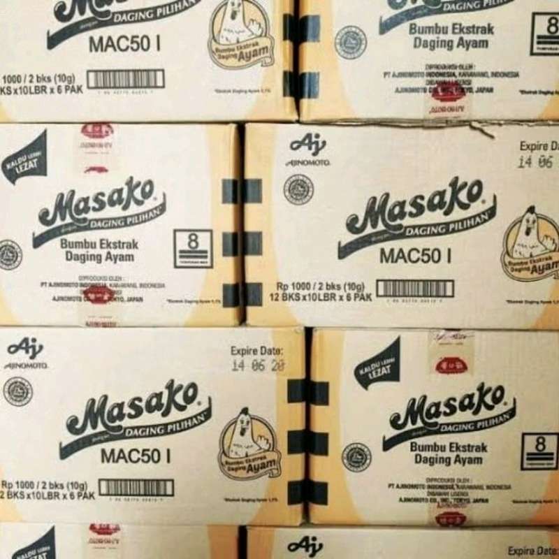 Masako 1 Carton Gratis Ongkir 🔥 Harga Murah Juni 2026